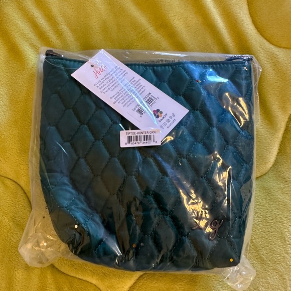 lug | Bags | Lug Tip Toe Crossbody Bag Hunter Green Nwt | Poshmark